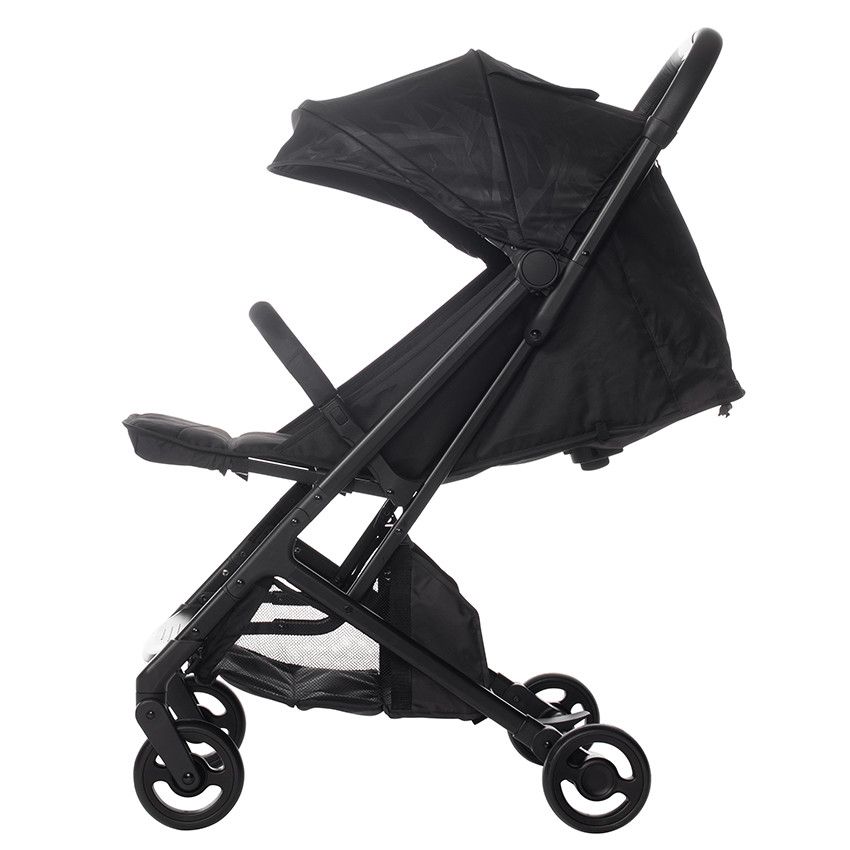 PREMAMAN Poussette compacte Aria Basic - Noire Rose - Poussettes ...